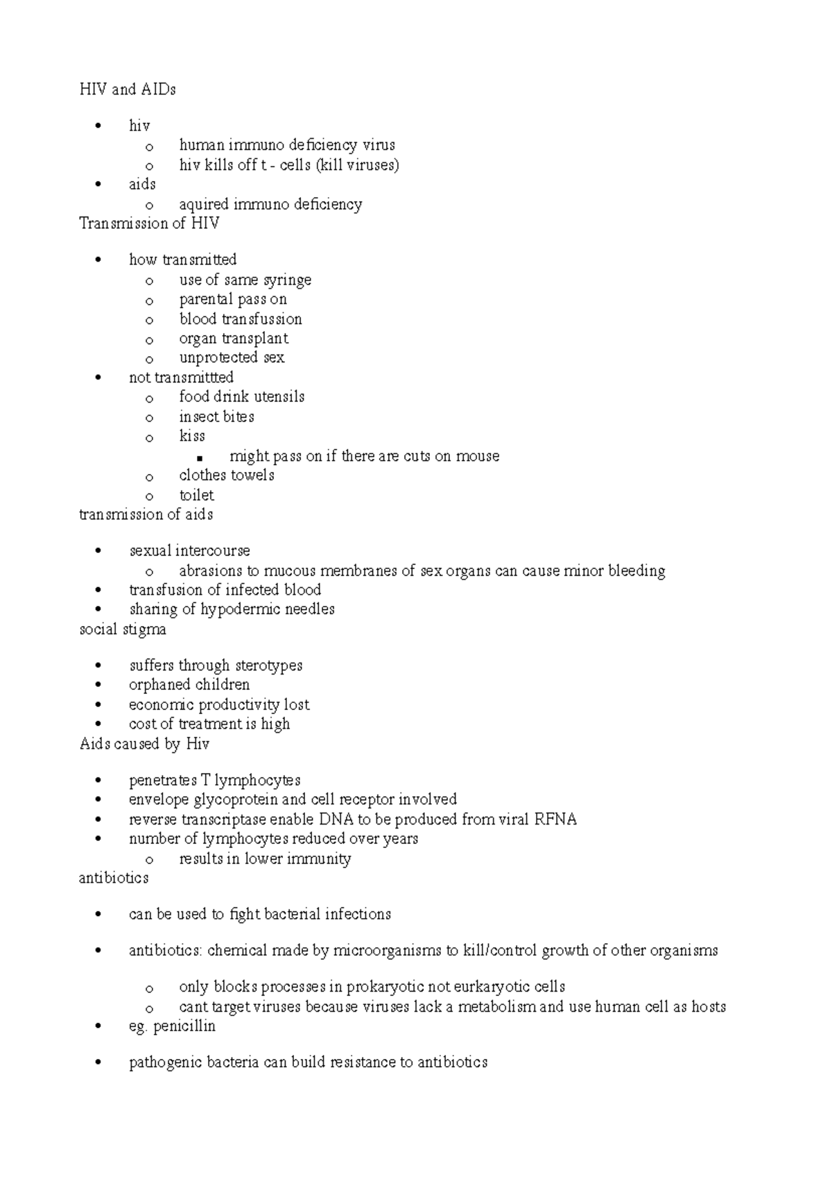 HIV & AIDS Overview: Transmission, Stigma, and Treatment Essentials ...