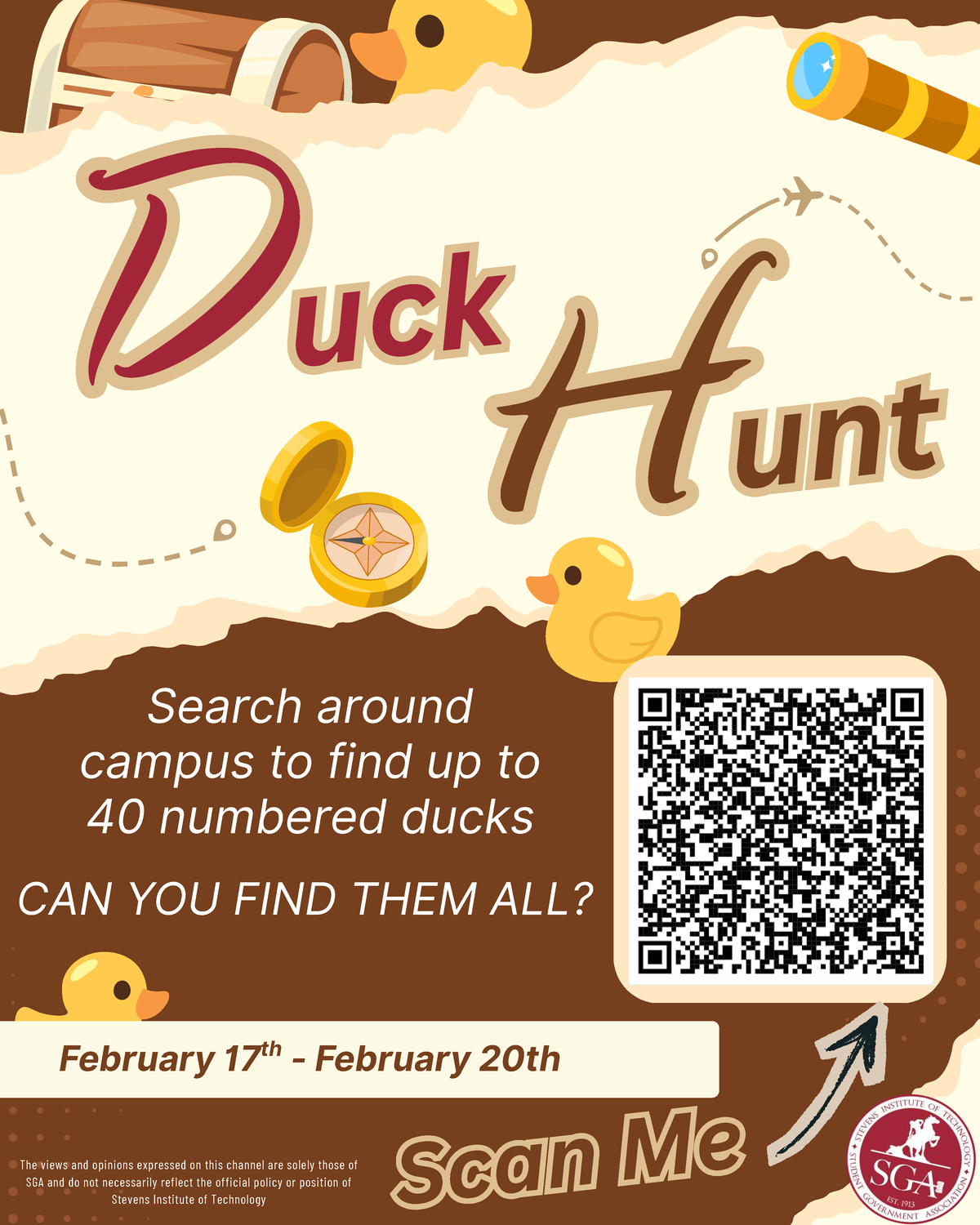 Duck Hunt Flyer - idk - MA 117 - February 17 - February 20th th ...