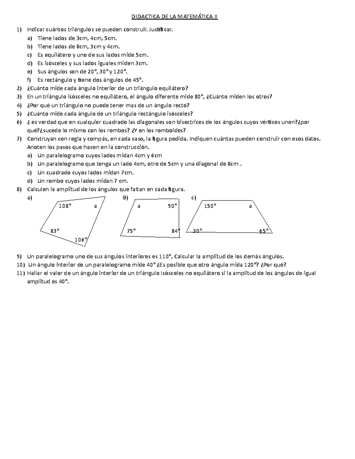 Secuencia Didáctica: Juego de Mini-Generala en Matemáticas - Studocu