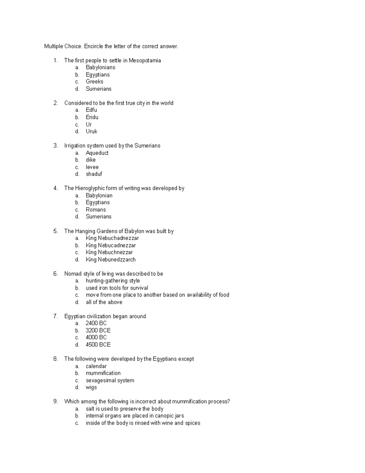 Multiple Choice Quiz: STS Chapters 1-6 Review - Studocu