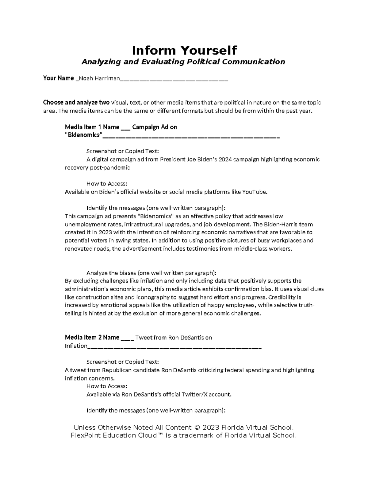 3.07 inform yourself govt - Inform Yourself Analyzing and Evaluating ...