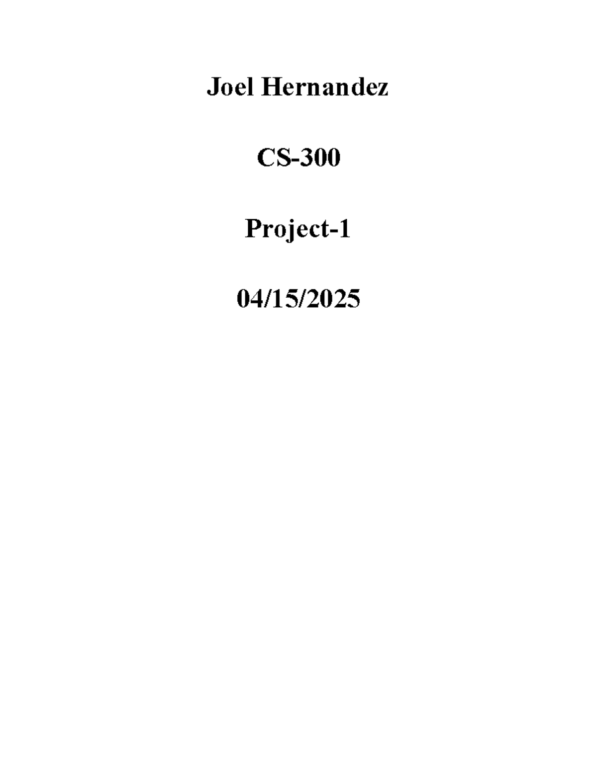 CS300 Project 1: Data Structure Performance Analysis and Recommendations - Studocu