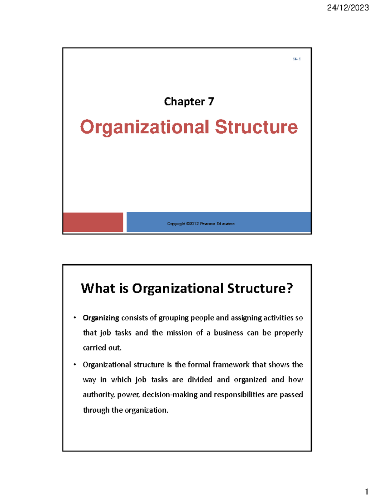 CHP 07: Understanding Organizational Structure and Design - Studocu