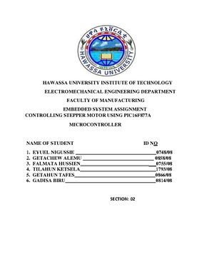 [Solved] 4x3 ROM - Embeded systems (EME 2100) - Studocu