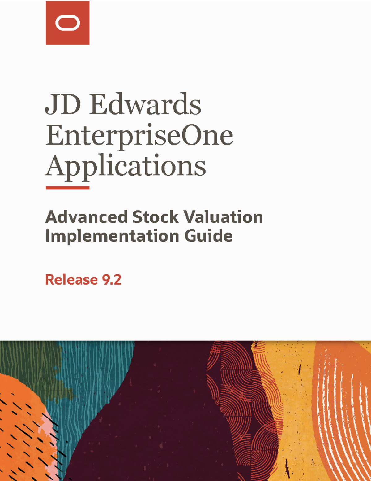 JD Edwards EnterpriseOne Adv. Stock Valuation Implementation Guide ...