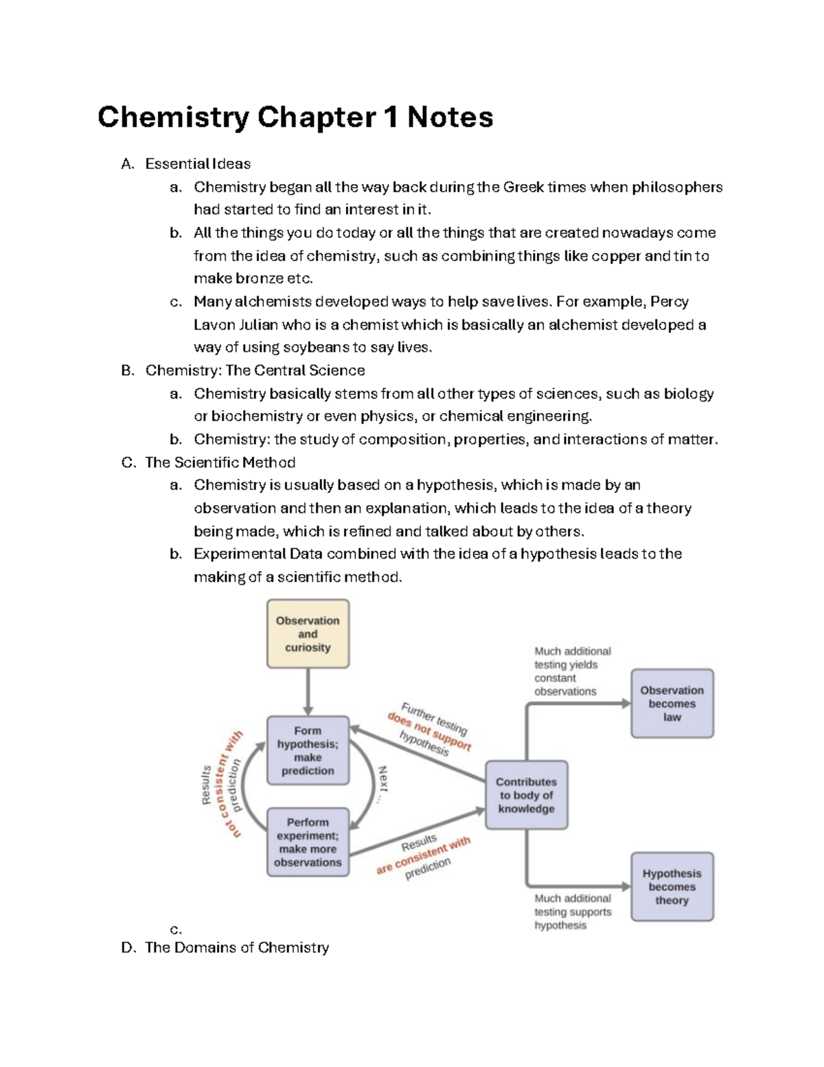 Chemistry CH1 & CH2 Notes: Measurement & Atomic Theory Concepts - Studocu