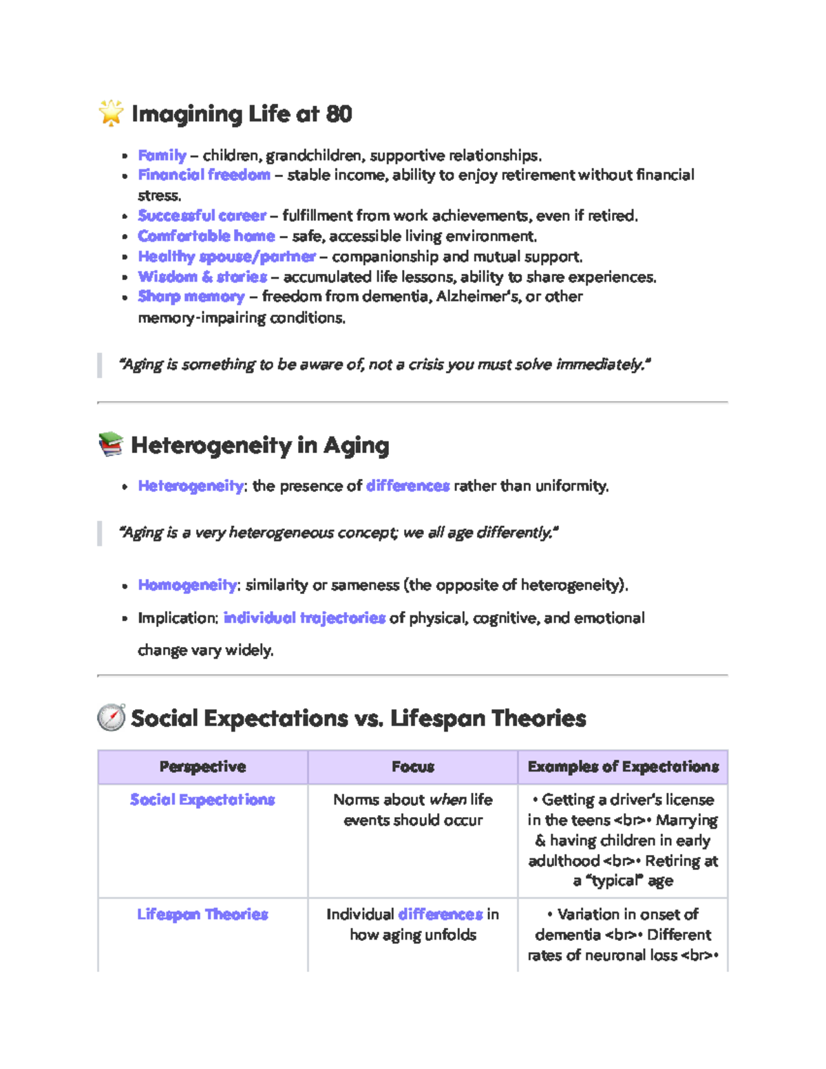 Planning for a Fulfilled Life at 80: Insights & Strategies on Aging ...
