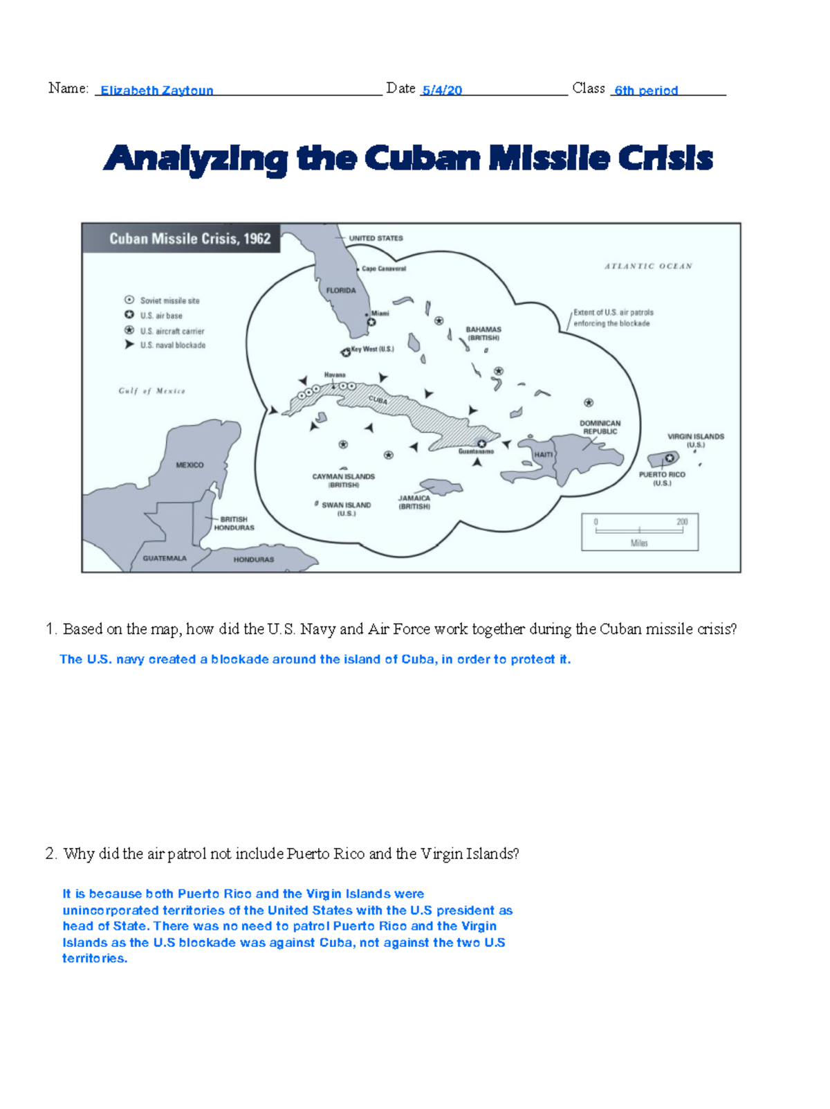 Analyzing the Cuban Missile Crisis: Key Insights and Analysis - Studocu