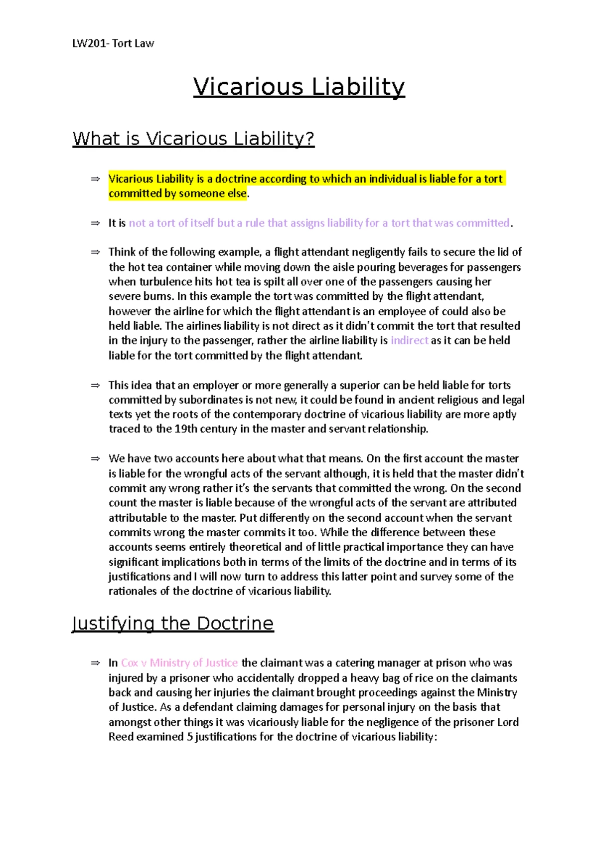 Occupier’s Liability Act 1957: Section 2 Explained in Detail - Studocu