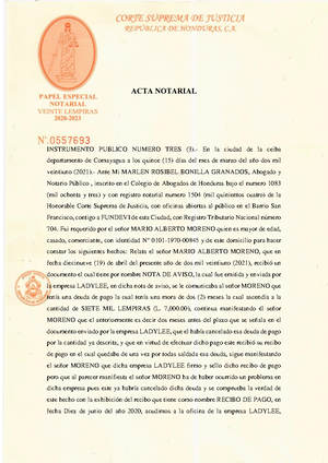 Cuadro Comparativo: Fe Pública vs. Fe Notarial - Derecho Notarial I ...