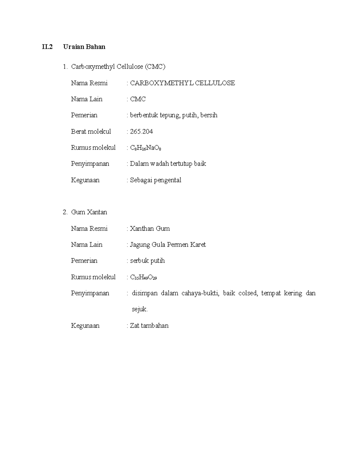 Uraian Bahan dan Sampel untuk Rheologi: CMC, Gum Xantan, dan Lainnya ...