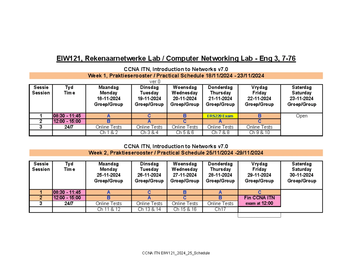 Chapter 4: Key Concepts on Physical Layer & Cabling Techniques - Studocu