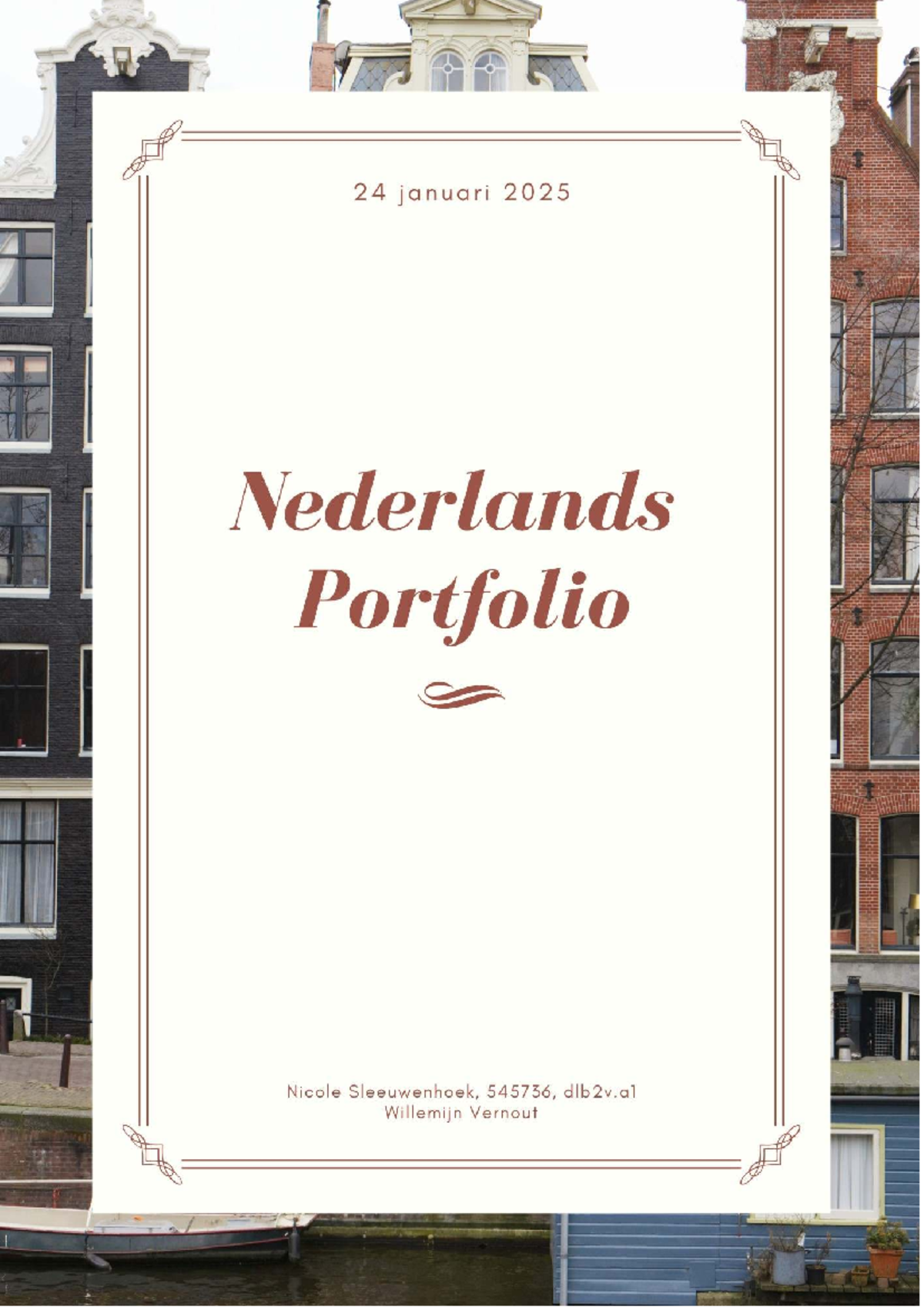Nederlands Portfolio B1: Reflecties, Activiteiten en Boekentafel ...