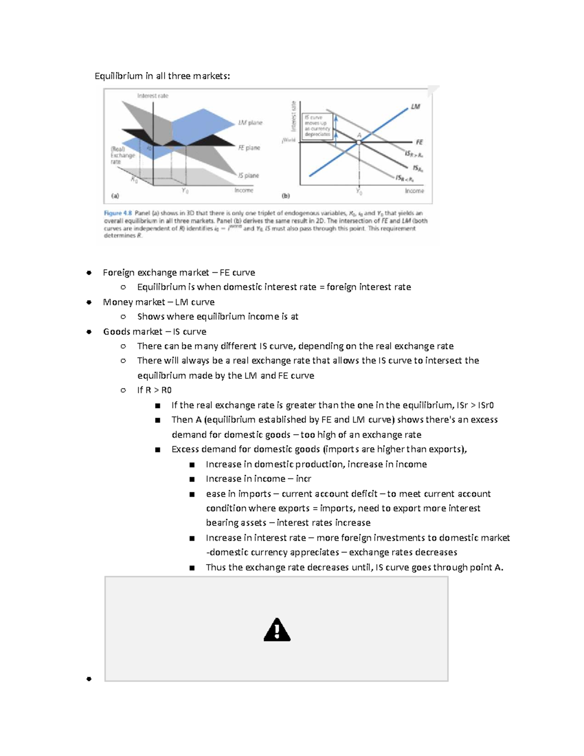 Mundell-Fleming Model: Equilibrium in Foreign Exchange, Money, and ...