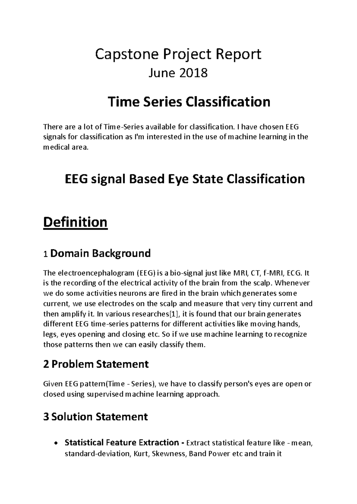 EEG Signal Classification Using Machine Learning: Capstone Project ...