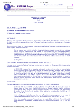 Pre-trial-Brief - sample format for a pre-trial brief for a case of ...