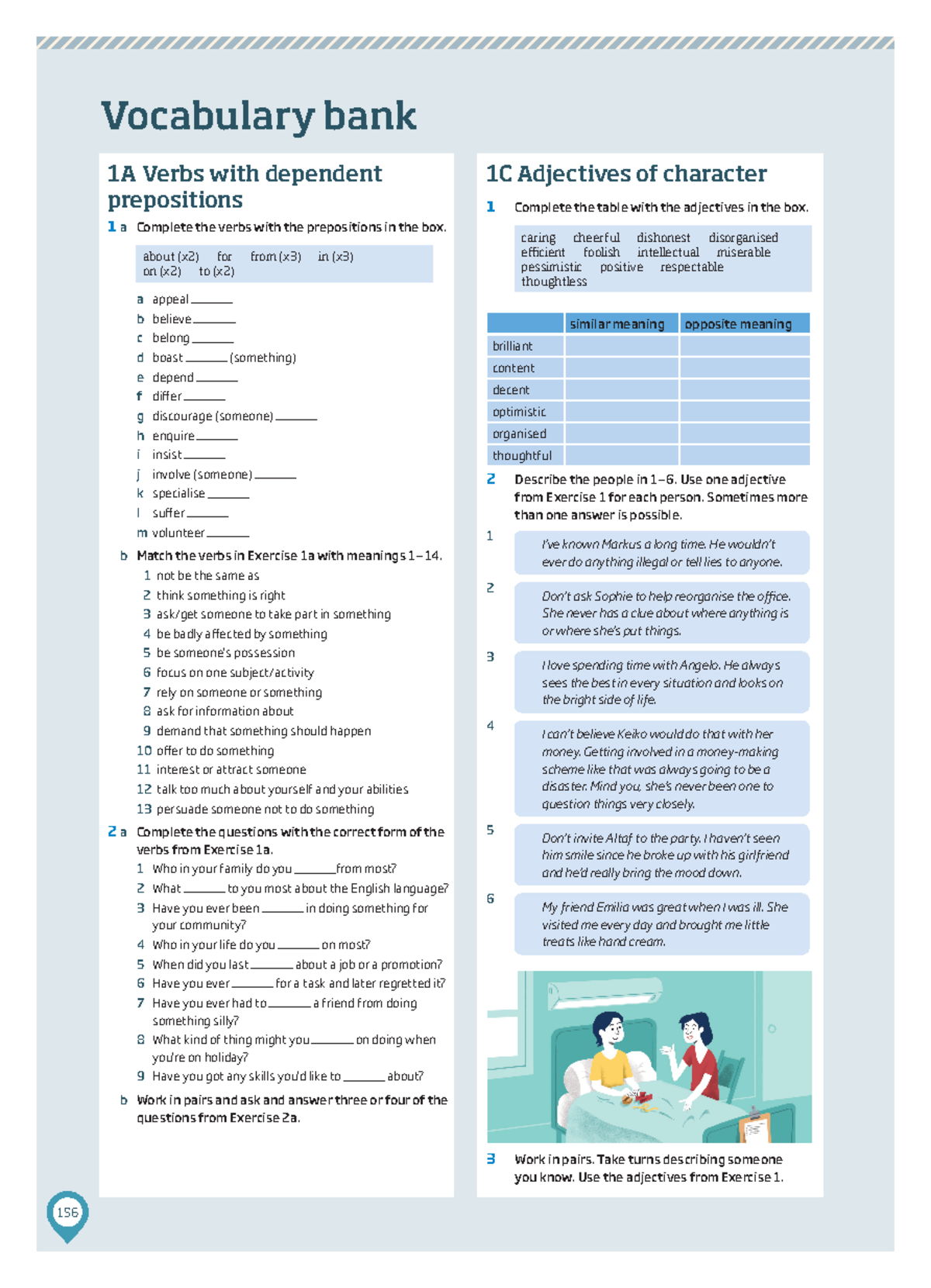 B2 Vocabulary Bank: Verbs, Adjectives, and Phrases Analysis - Studocu
