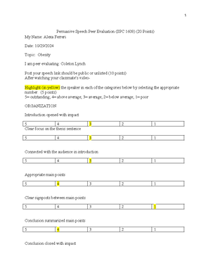 [Solved] According to your textbook the central idea of a speech should ...
