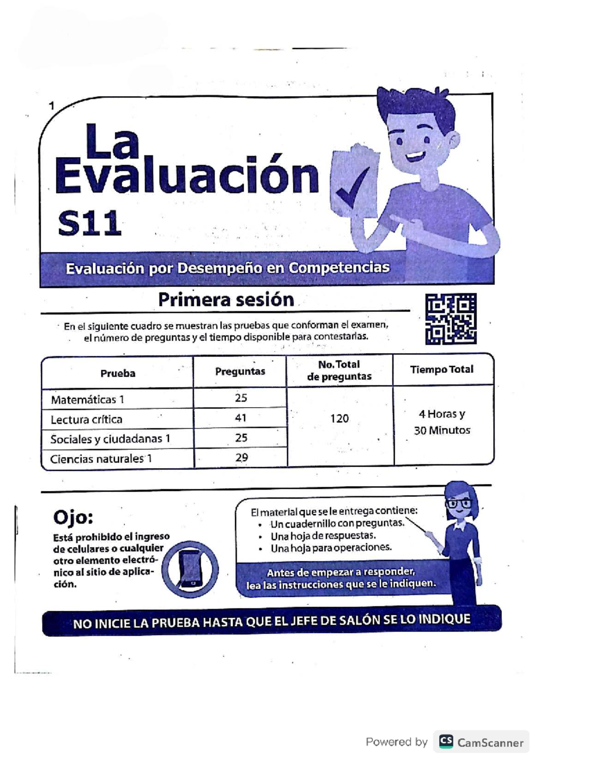 Prueba de Evaluación por Desempeño en Matemáticas y Lectura Crítica ...