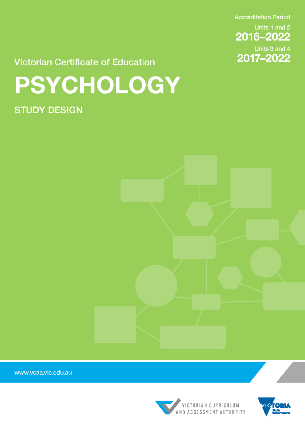 VCAA VCE 3/4 psychology study design - VICTORIAN CURRICULUM AND ...