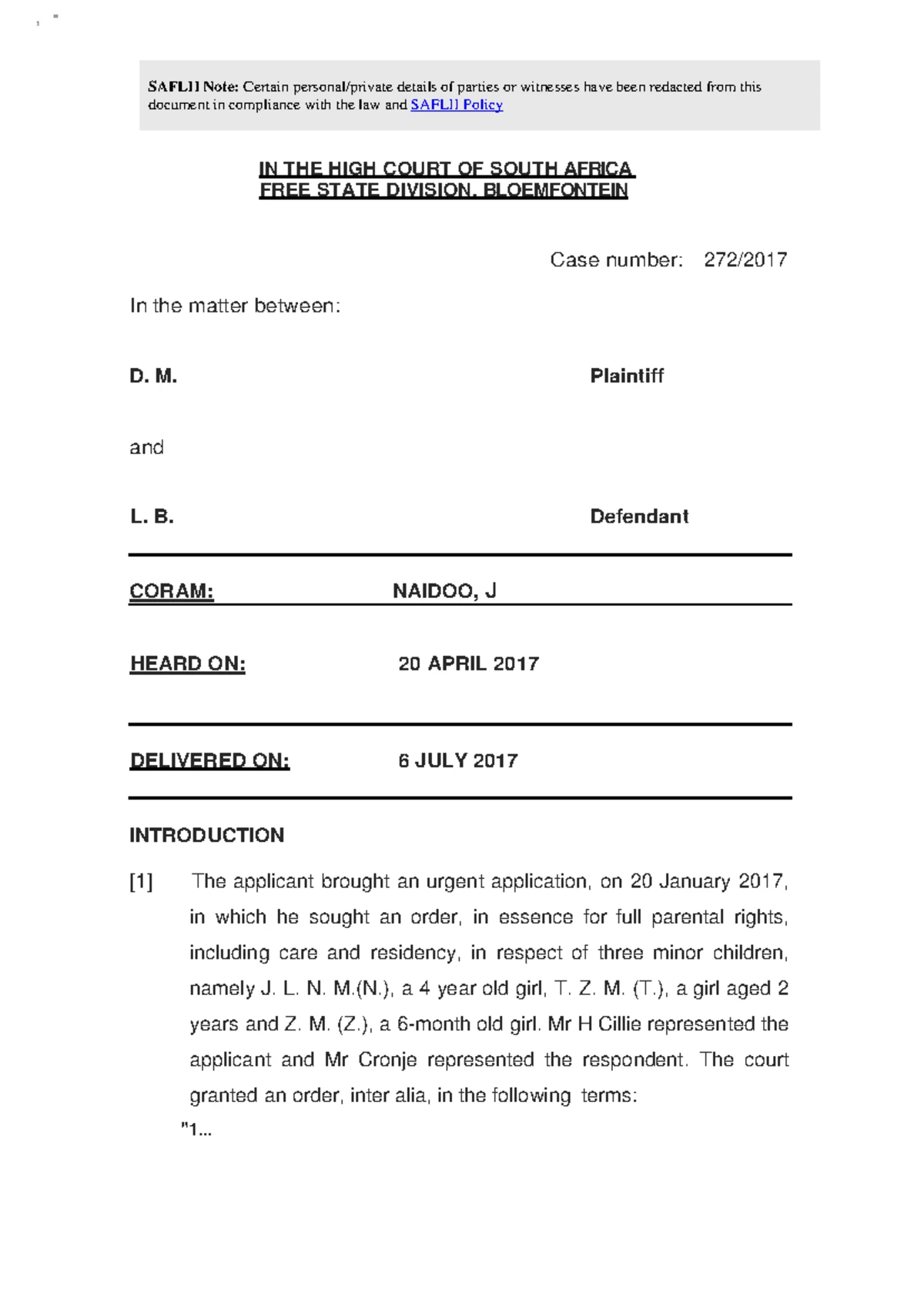 Divorce Statistics Form - CASE NO. 07 - Explanatory Notes and Sections ...