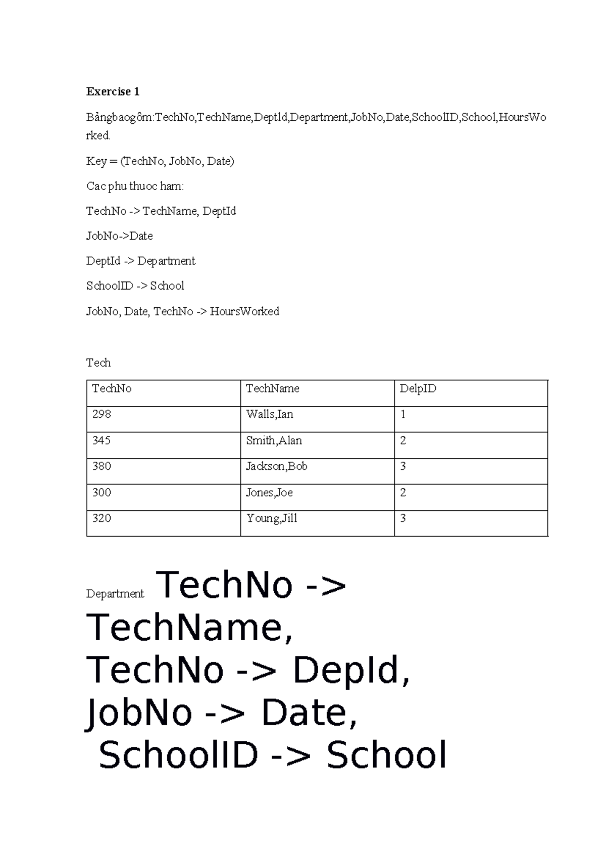 LAB2 DBI202 Spring: Exercise 1 - Database Structure and Details - Studocu