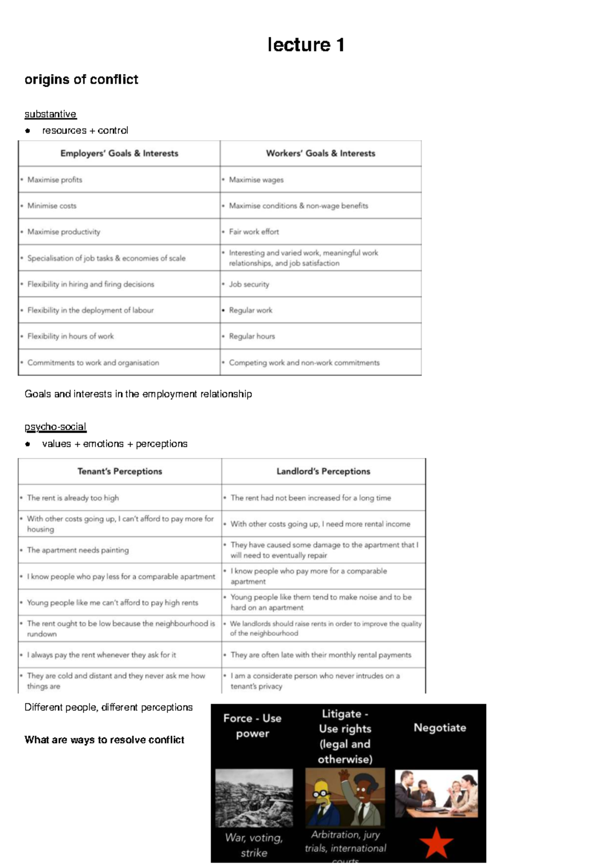 Lecture 7: Understanding Conflict Resolution and Negotiation Strategies ...
