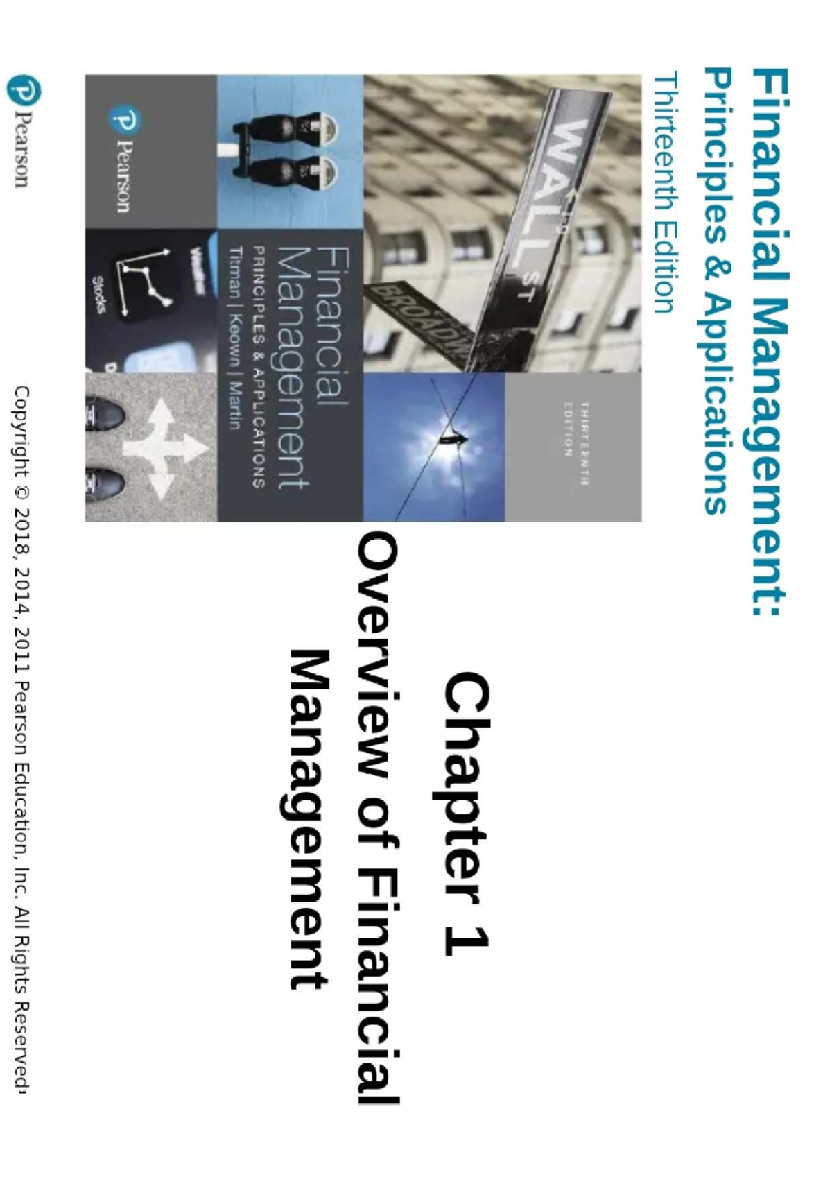Financial Management: Principles & Applications - Chapter 1 Overview ...