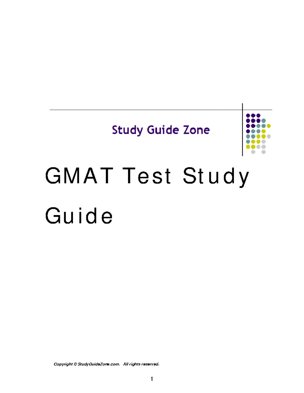 GMAT Test Study Guide: Comprehensive Prep for Success - Studocu