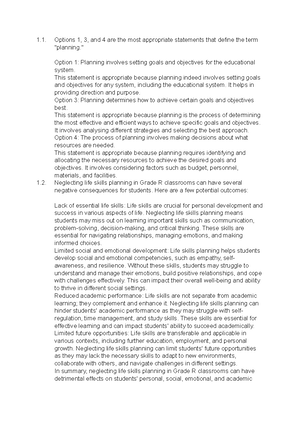 [Solved] Define cognitive development and explain how it helps a young - Grade R Life skills ...