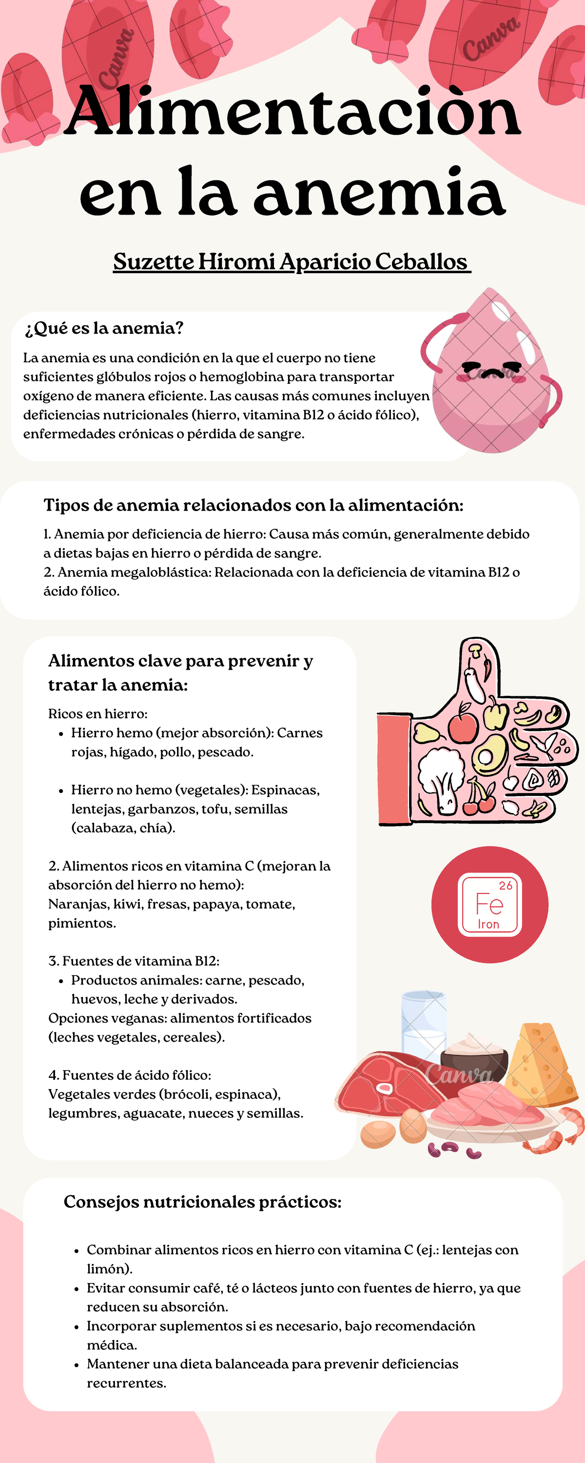Alimentación y Prevención de la Anemia: Guía Nutricional 20241202 - Studocu