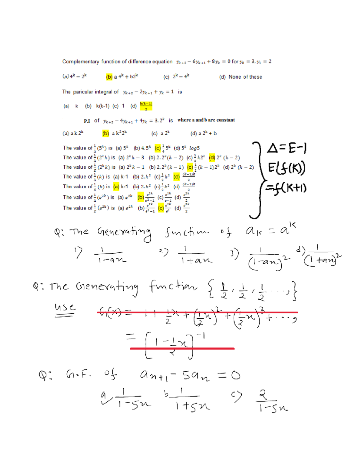 UNIT 2 MCQ - MCQ for practice - Discrete Mathematics - Studocu