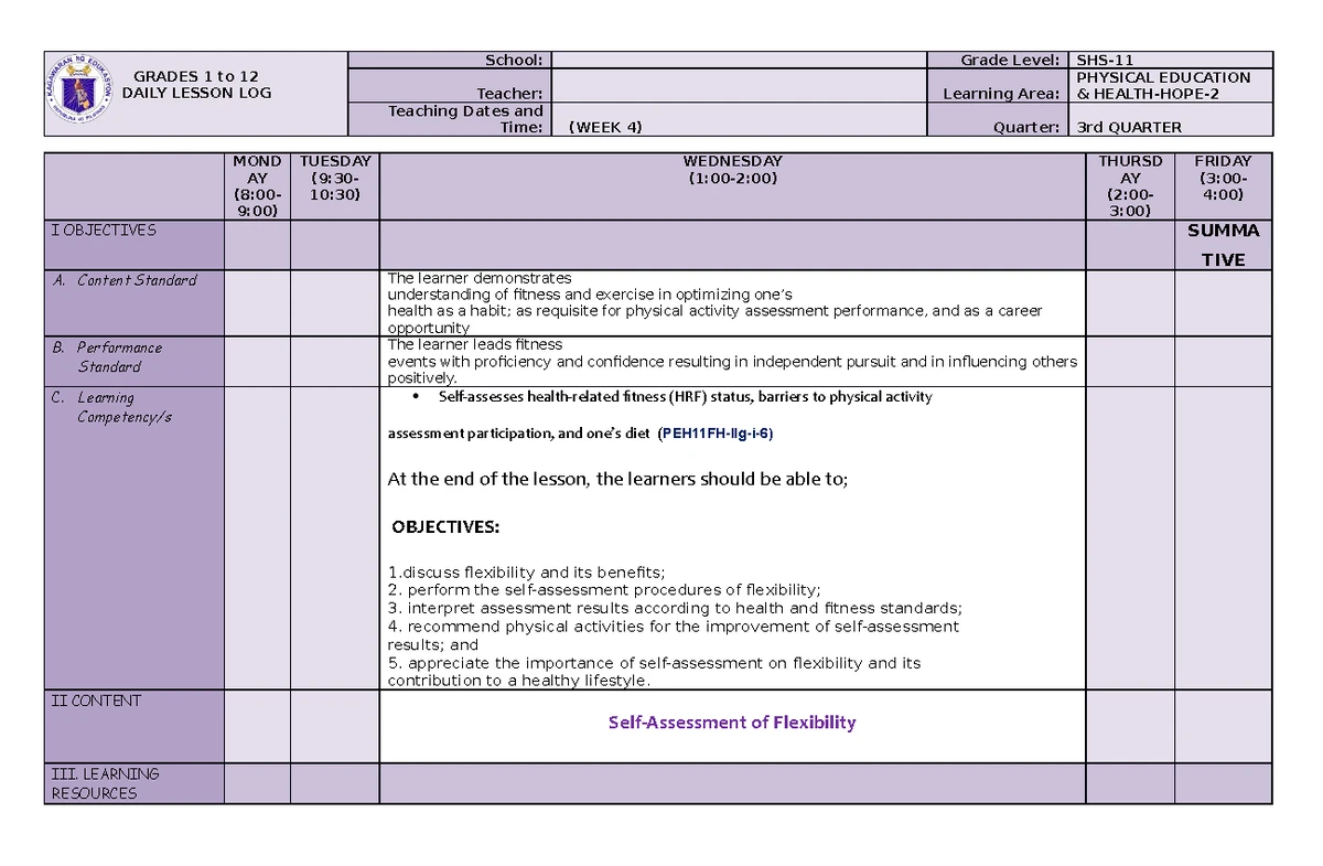 SHS-DLP- Proper Etiquette - SCHOOL GRADE LEVEL Grade 11 TEACHER LEARNI ...