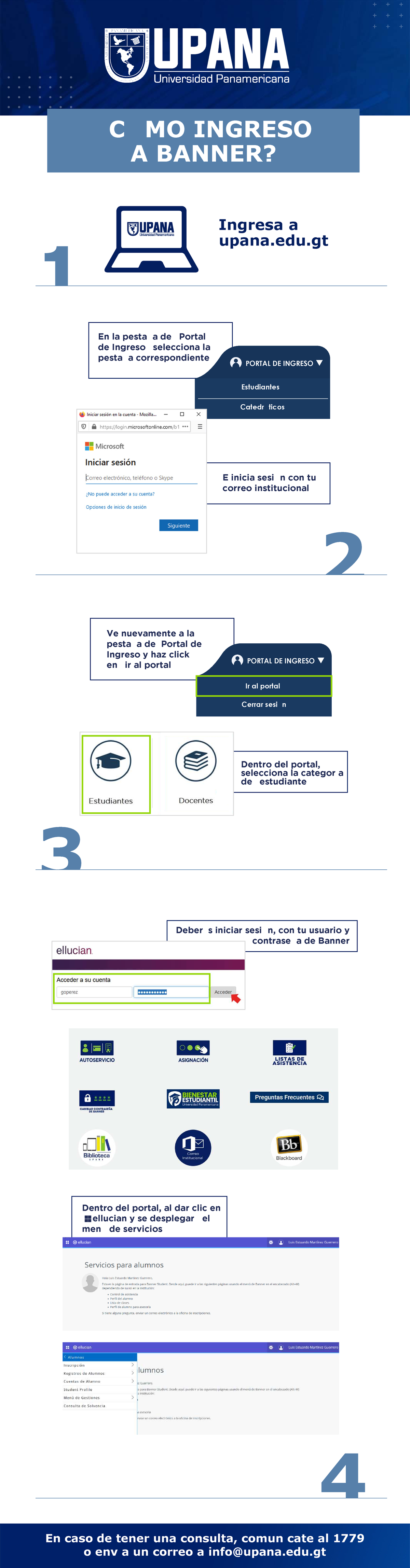 2 Cómo Ingreso a Banner Estudiante - 3 2 ¿CÓMO INGRESO A BANNER ...