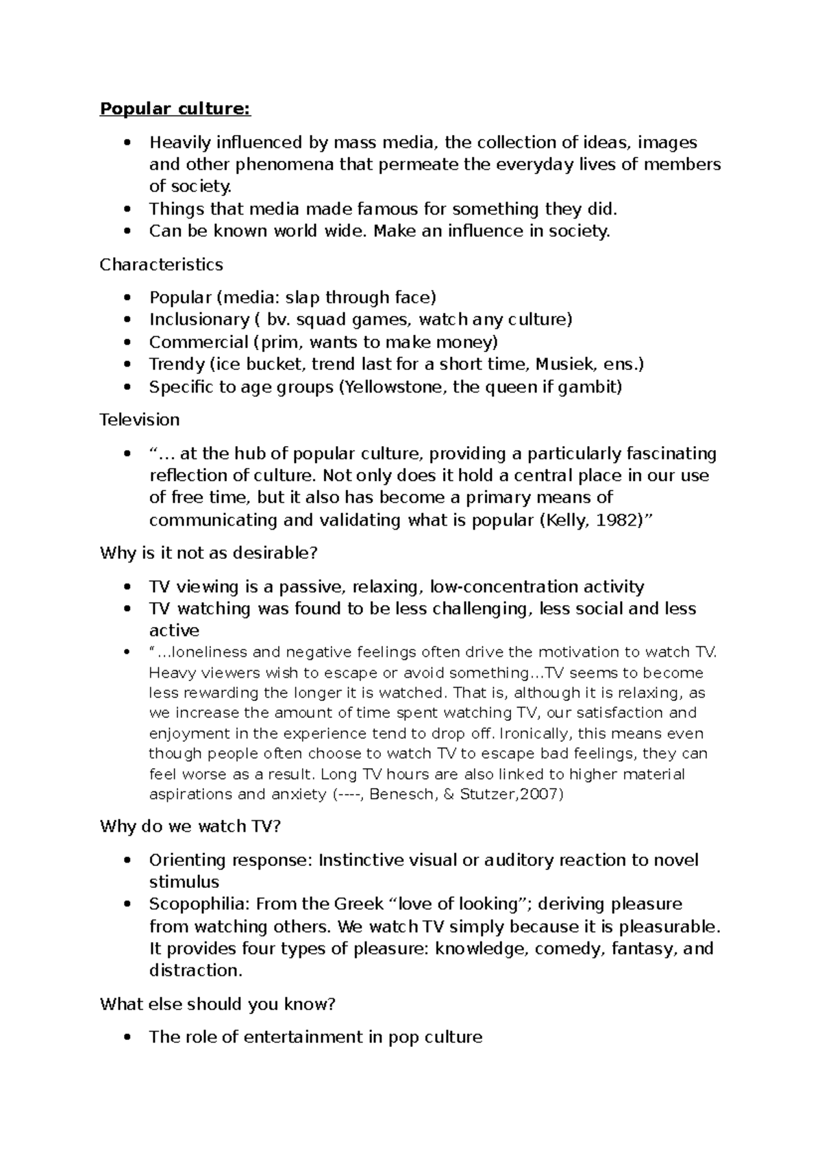 Popular Culture: Influence of Mass Media on Society and Entertainment ...