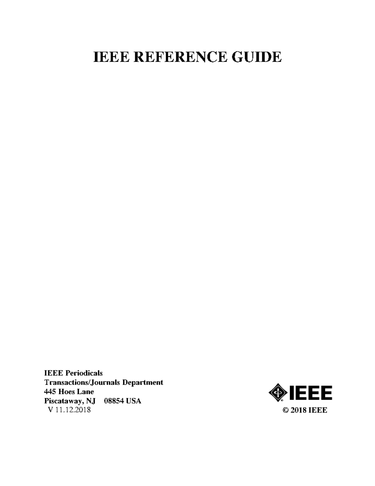 IEEE-Reference-Guide - IEEE REFERENCE GUIDE IEEE Periodicals ...