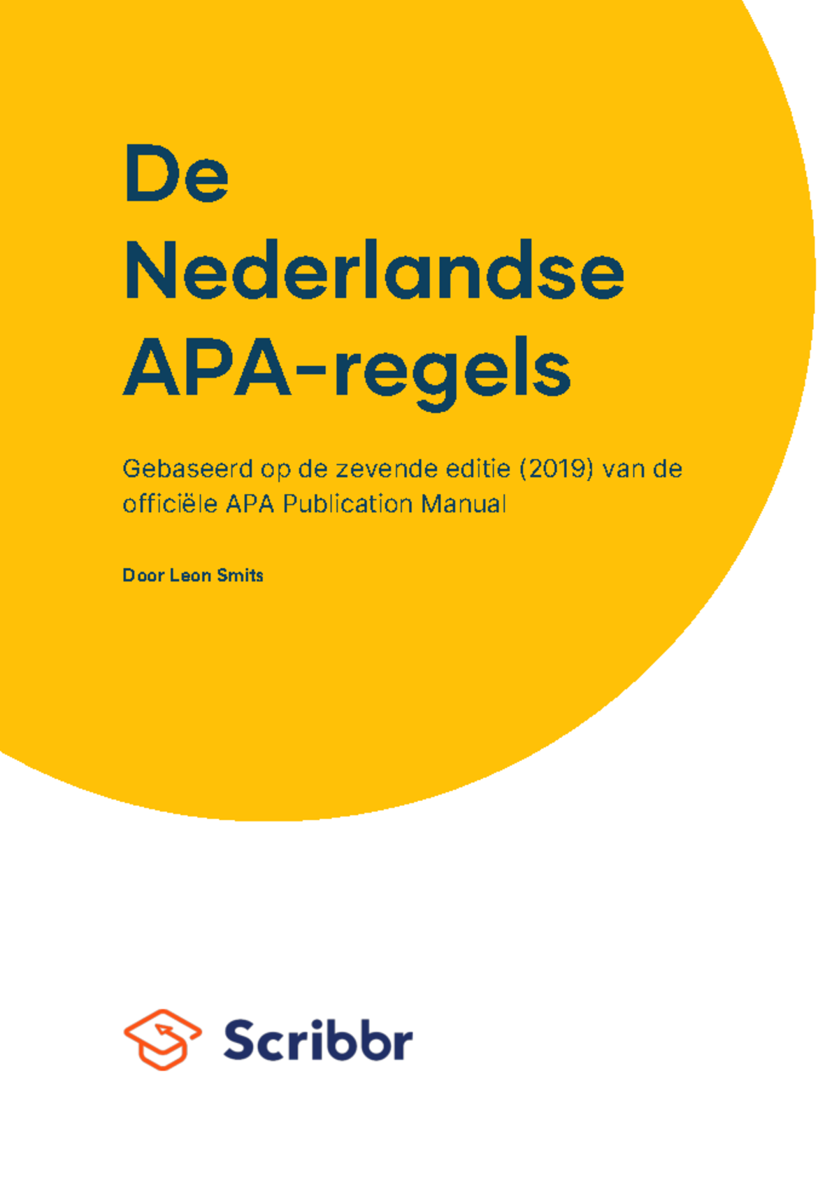 Handleiding Nederlandse APA-regels 7e editie door Scribbr - Studeersnel