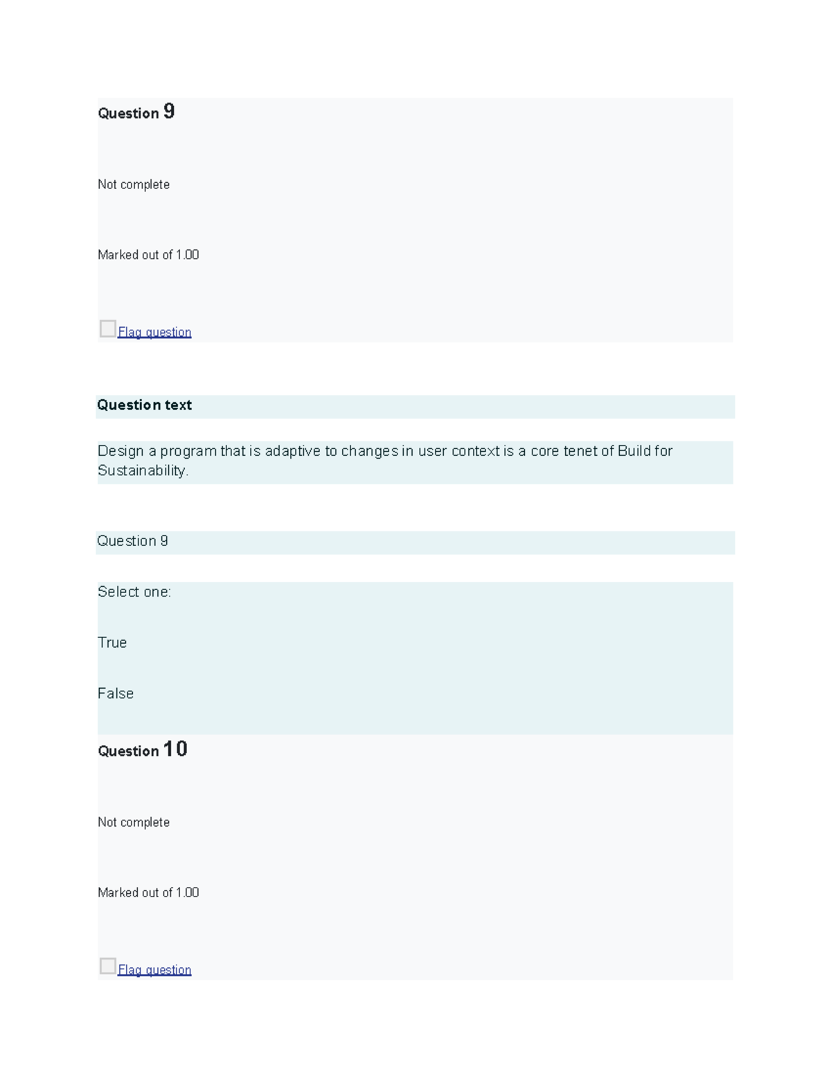 Living in the IT Era Exam 1-2 - Question 9 Not complete Marked out of 1 ...