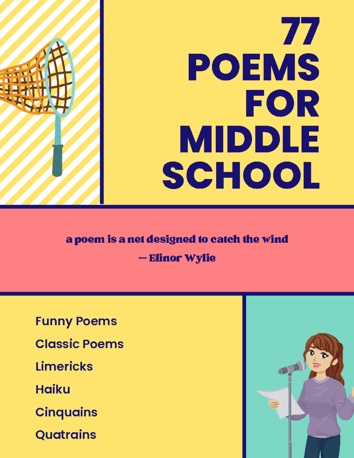 77 Funny Poems for Middle School: A Creative Collection - Studocu