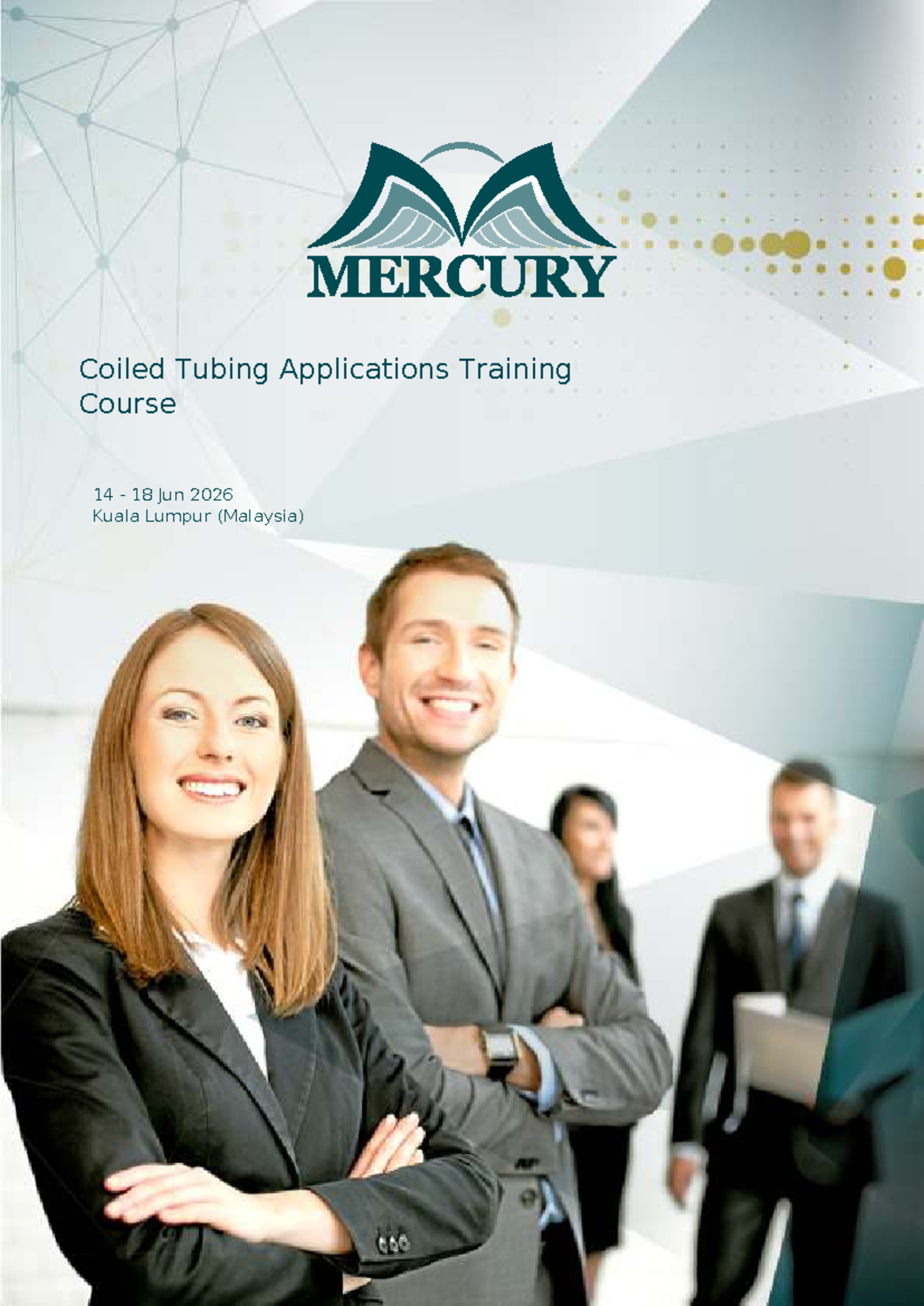 Coiled Tubing Applications Training Course 15281: 14-18 Jun 2026, Kuala ...