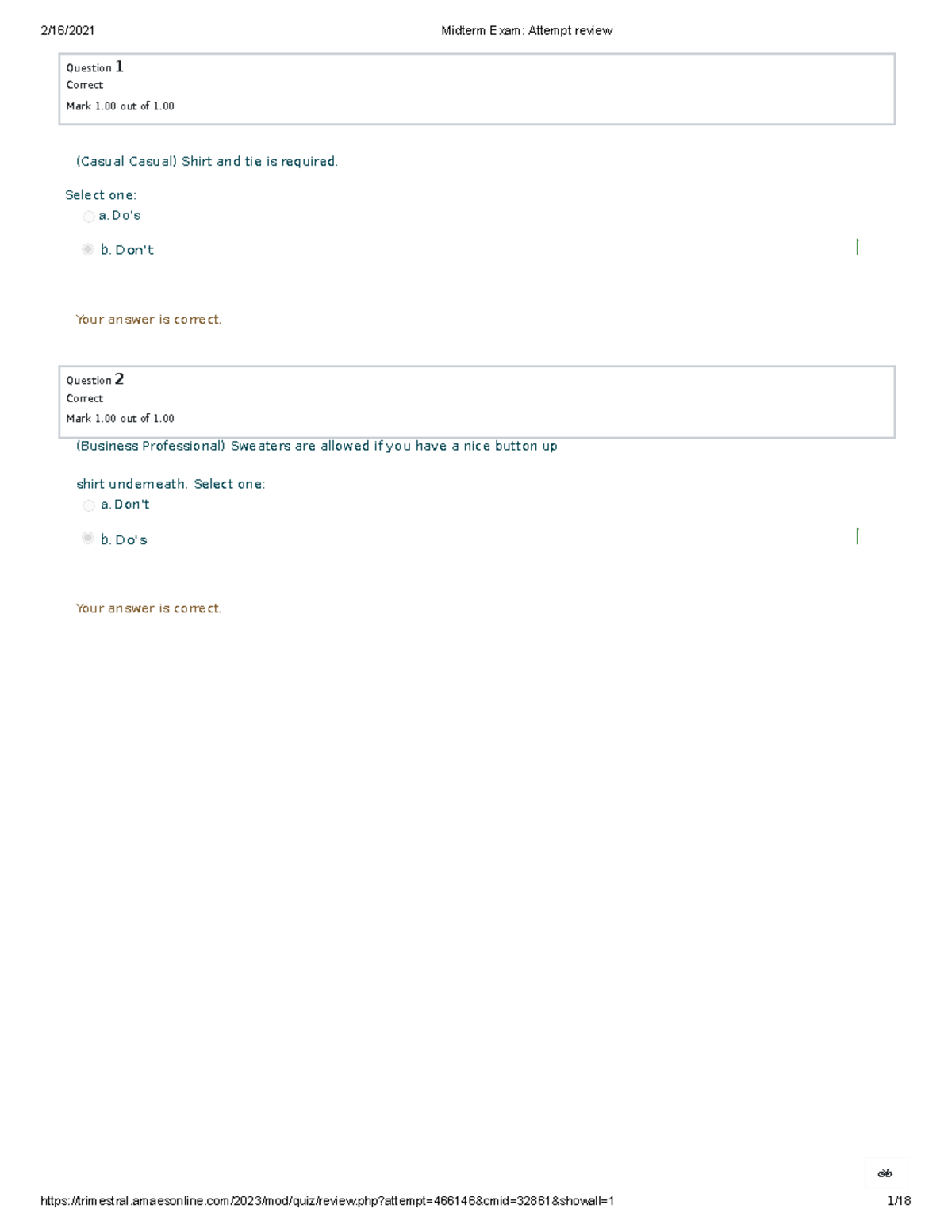 UGRD-IT6397 IT Practicum Midterm Exam Study Guide on Professional ...