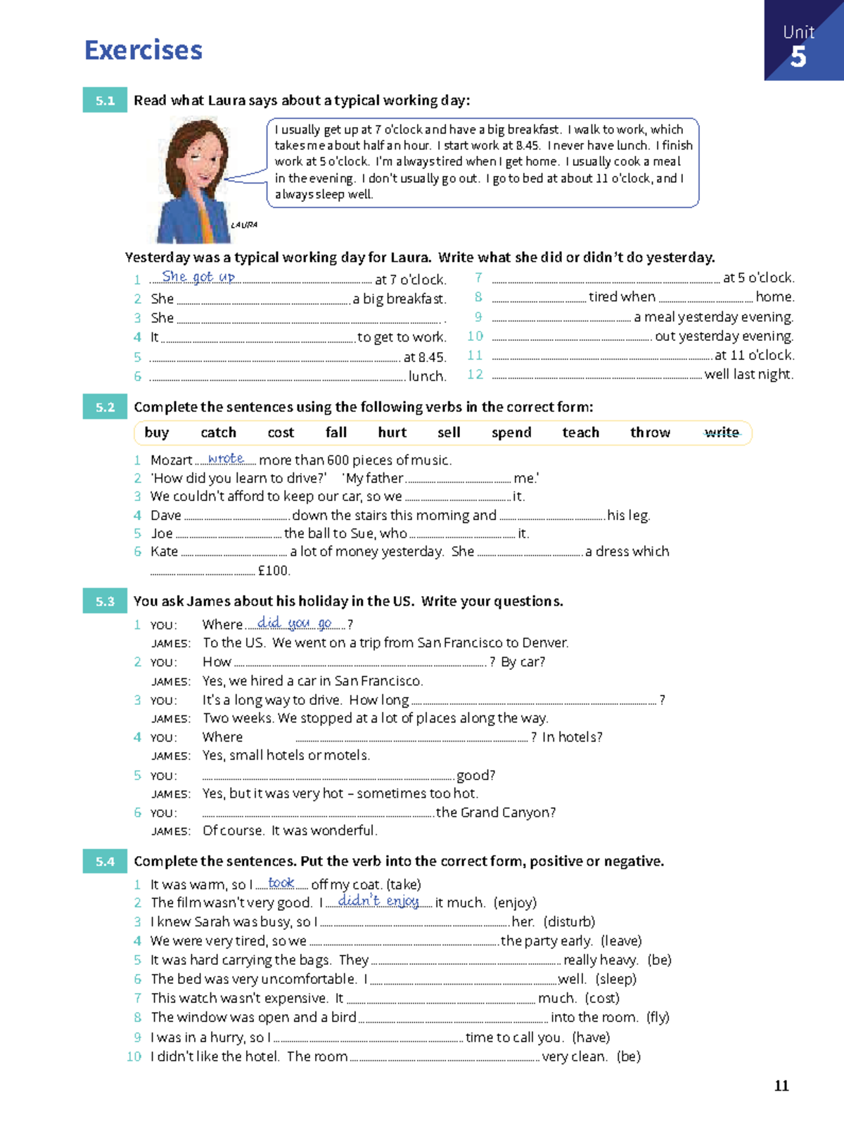 Unit Exercises 5.1-8.4: English Grammar in Use (2021) - Studocu