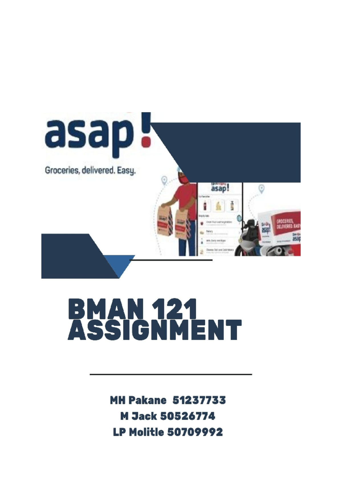 Part 1 BMAN 121 Assignment - Part 1: Gathering Information ...