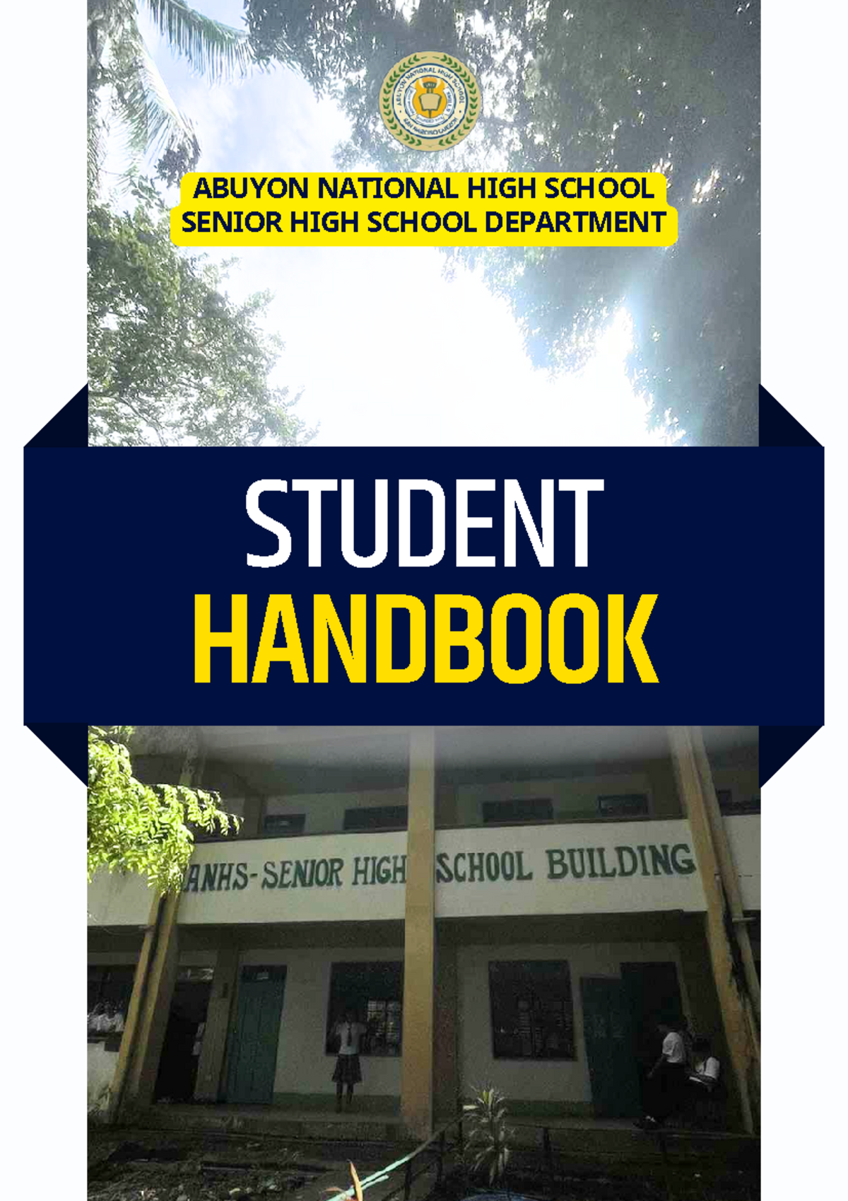 Senior High School (SHS) Student Handbook and Guidelines - Studocu