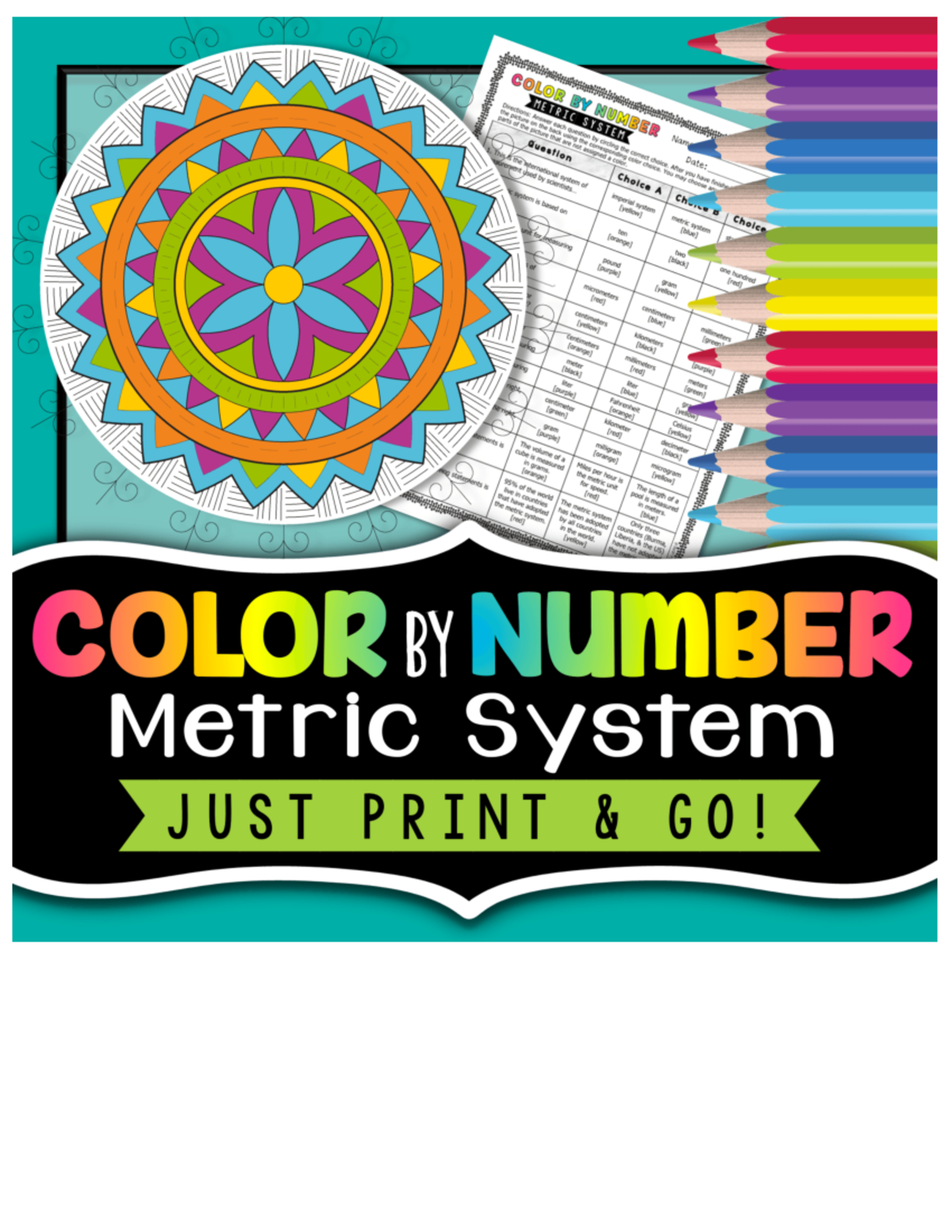Metric System Color by Number: Back to School Overview - Studocu