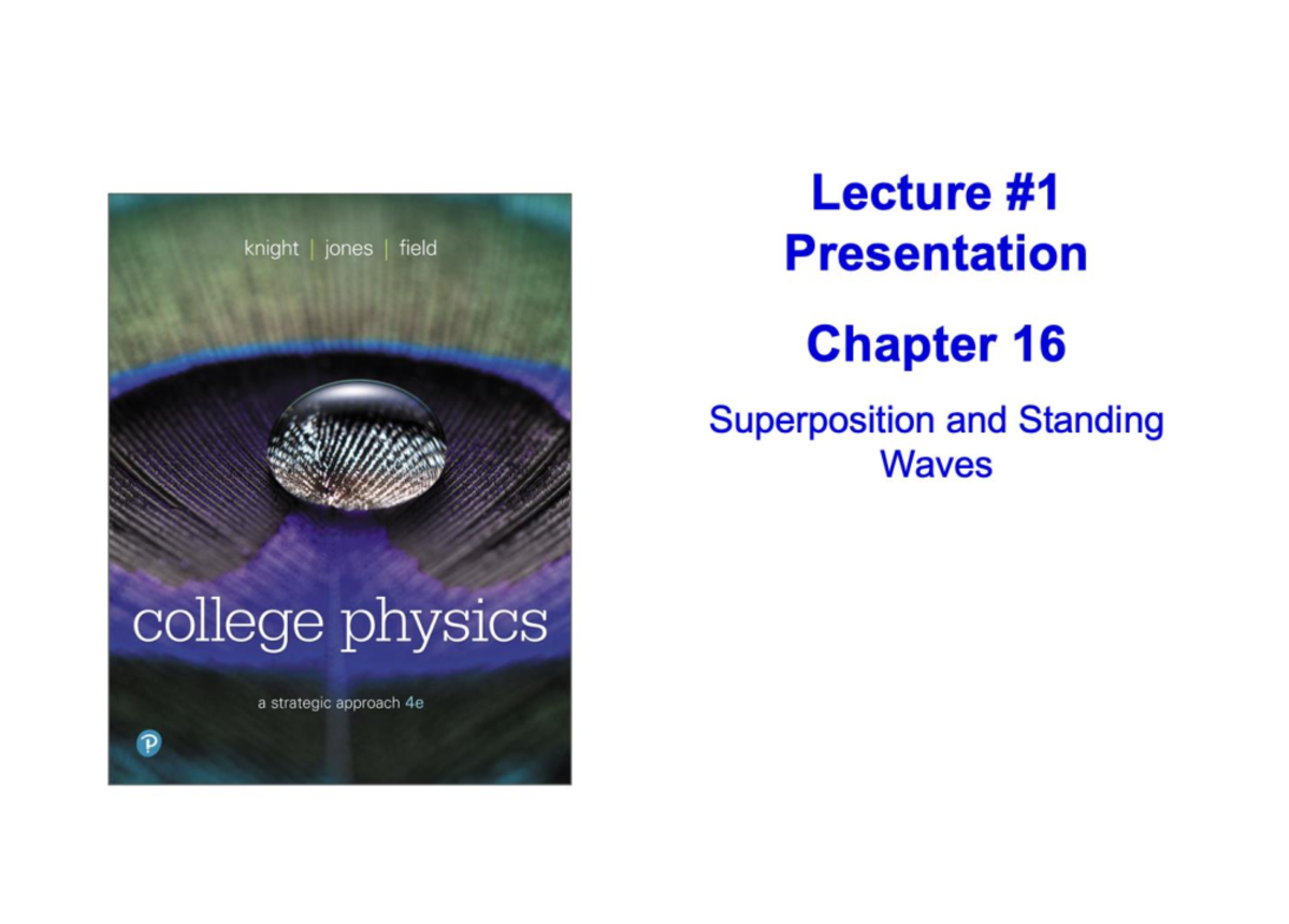 Understanding Interference and Standing Waves: Superposition Concepts ...