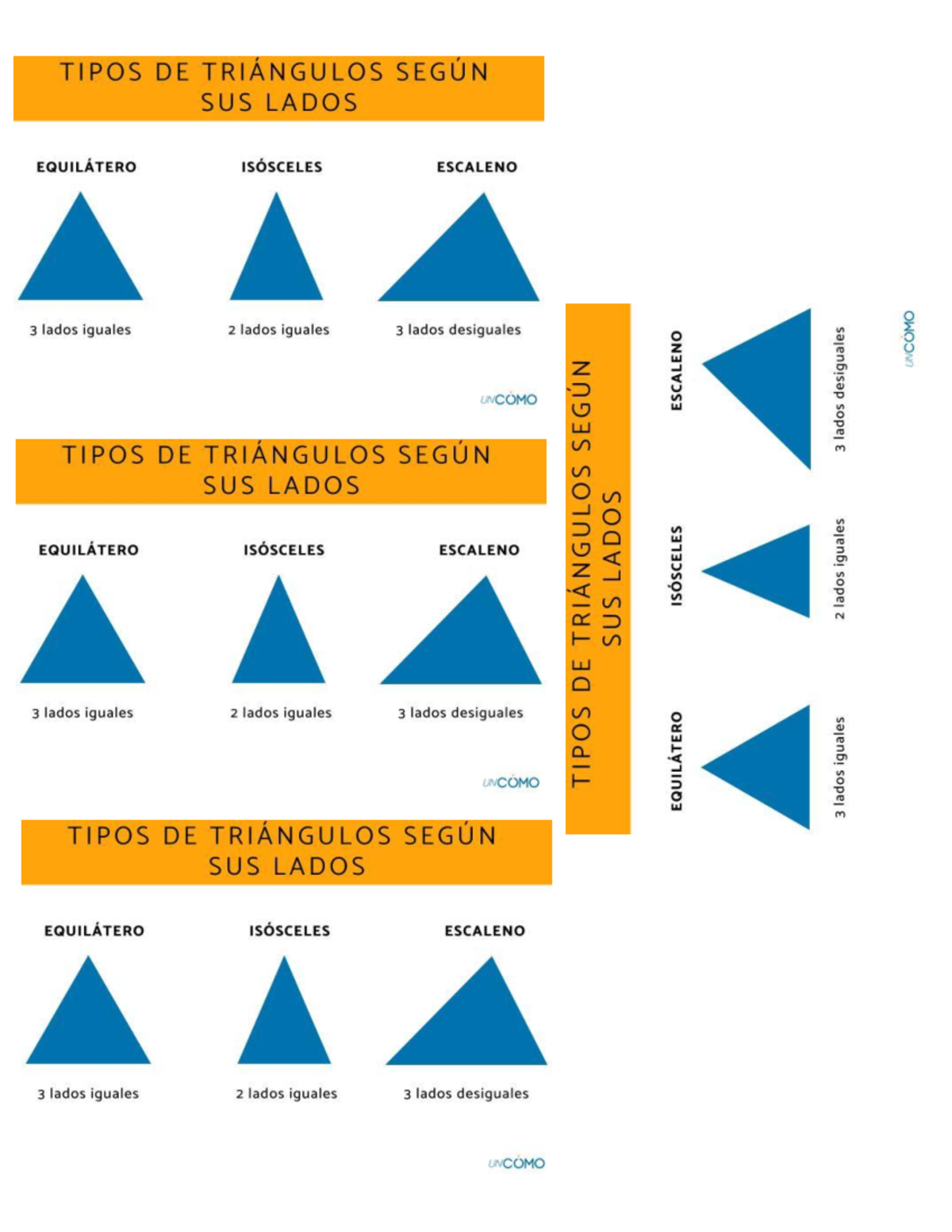 Triangulo Equilatero Isosceles Escaleno