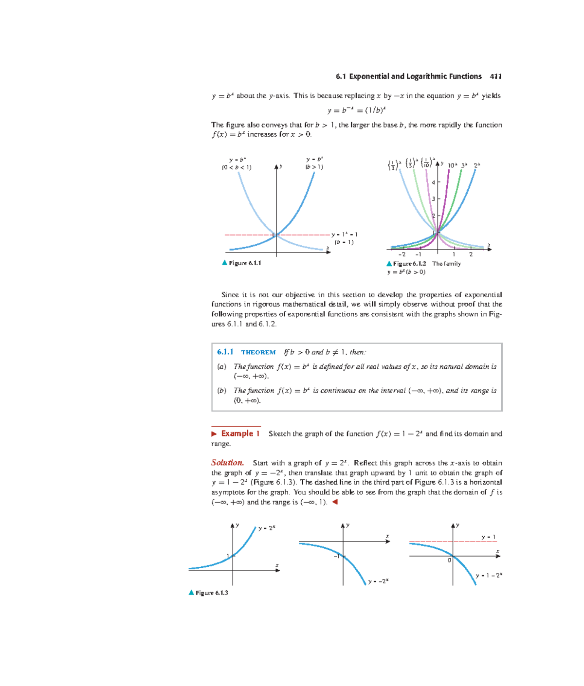 Calculus Anton: Exponential & Logarithmic Functions (Ch 6.1) - Studocu
