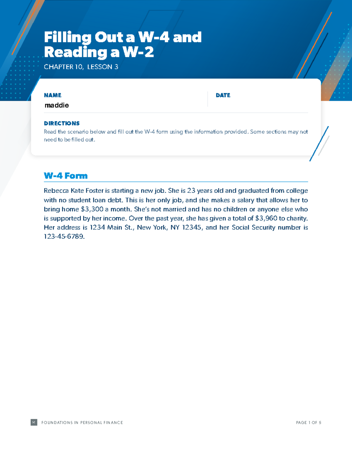 Foundations in Personal Finance: Chapter 10, Lesson 3 Notes - Studocu