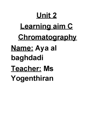 Unit 2 D Skills review - assignment 2d - Unit 2 D Skill review In order ...